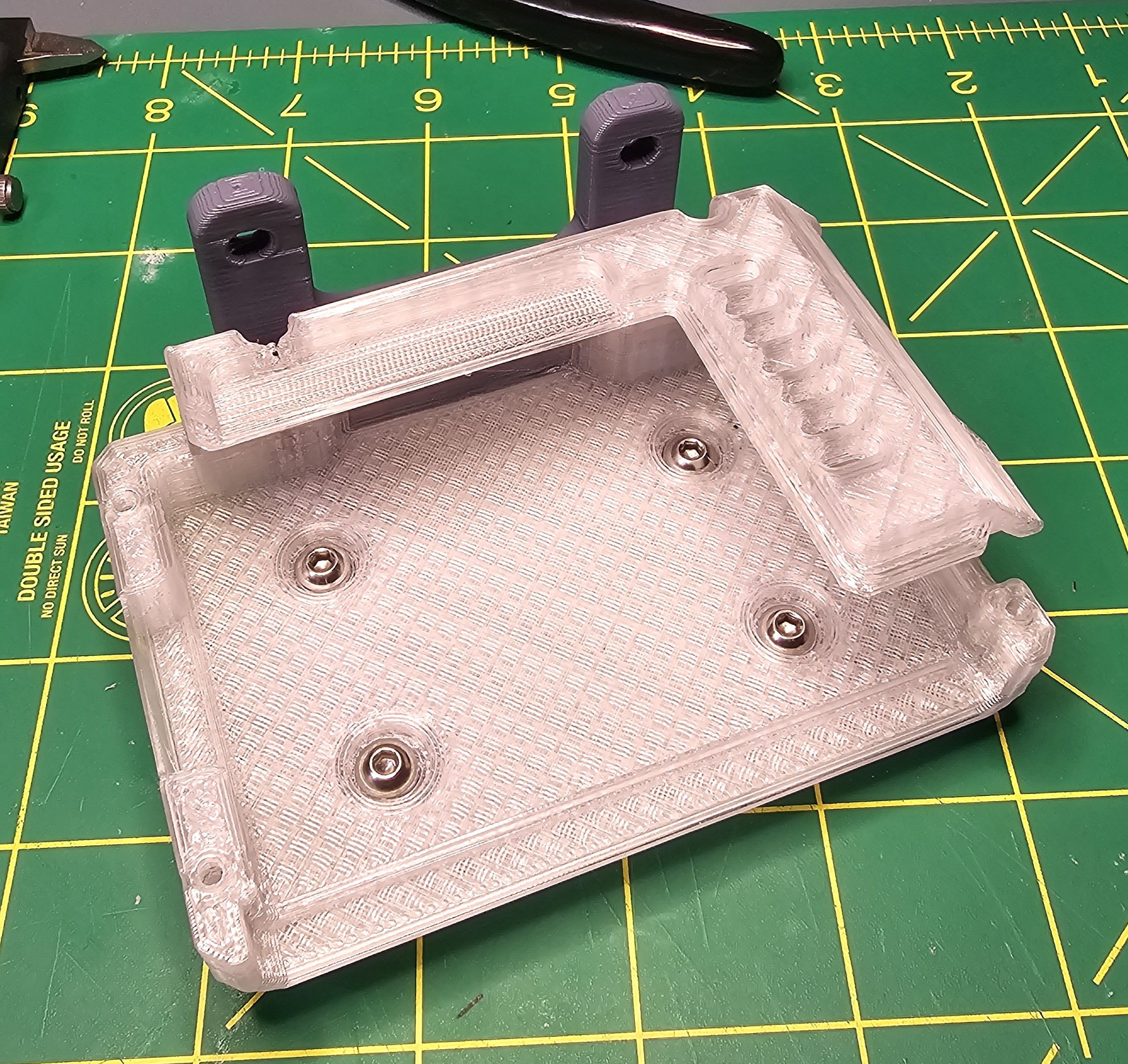 Extrusion Mount for Rpi 3b+ case by p3numbra | Download free STL model ...