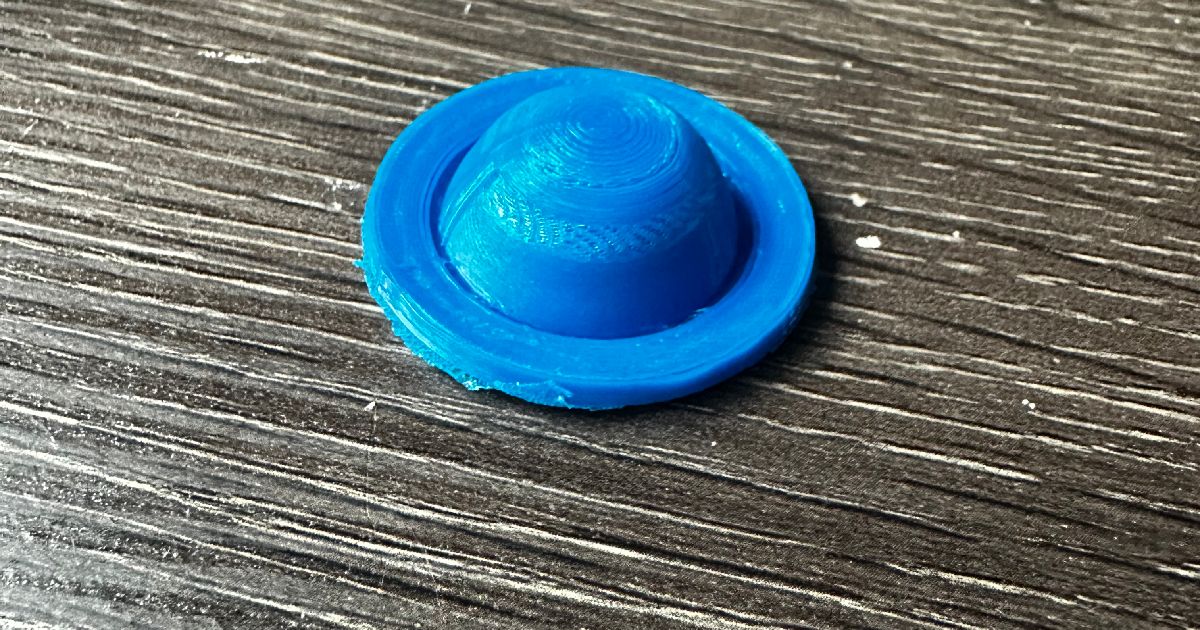 Single Pop button TPU by Nate DD | Download free STL model | Printables.com