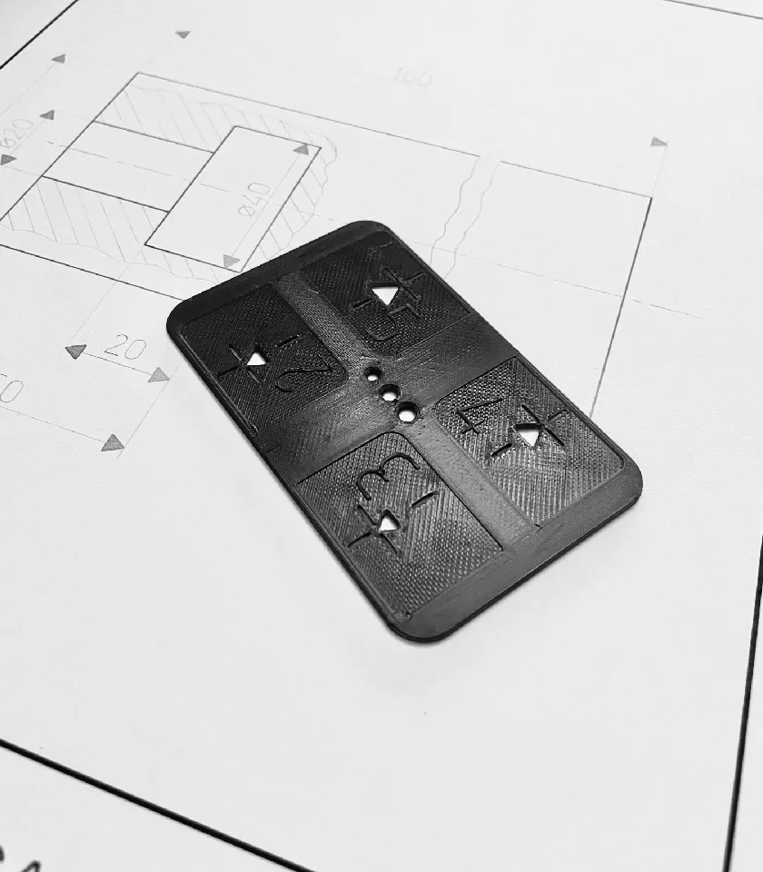Dimension arrow stencil by Ema4run | Download free STL model ...