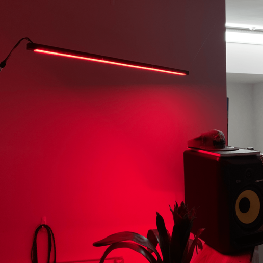 LED Light Bar Hanging Pendant by Maple 3D | Download free STL model ...