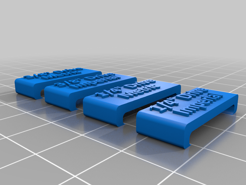 Socket Rail Labels by Audi | Download free STL model | Printables.com