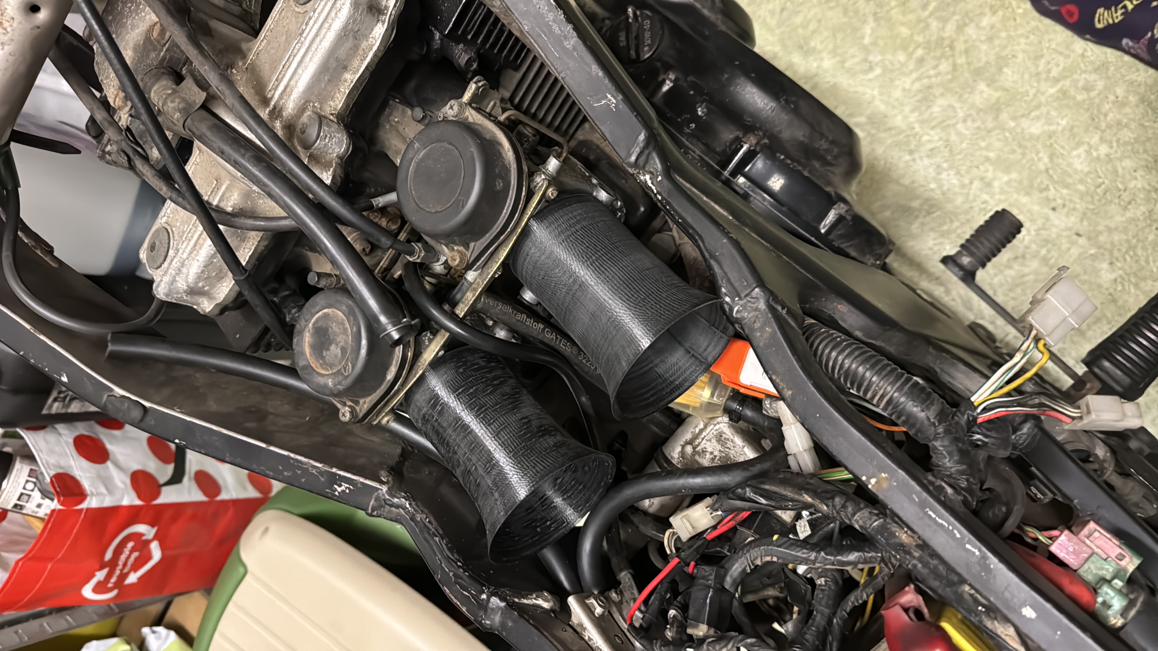 Intake Trumpet Suzuki GS500 by Duncan van Vliet | Download free STL ...