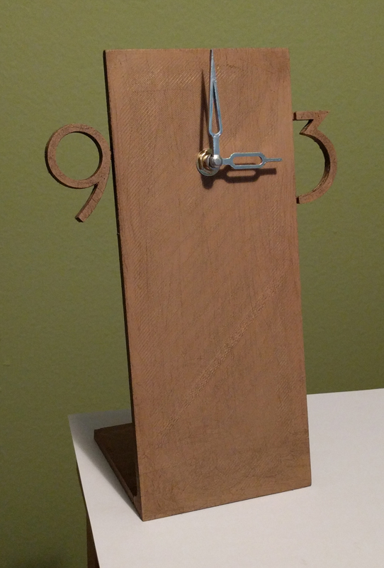 Midcentury Modern Table / Wall Clock by reallifeonhold | Download free ...