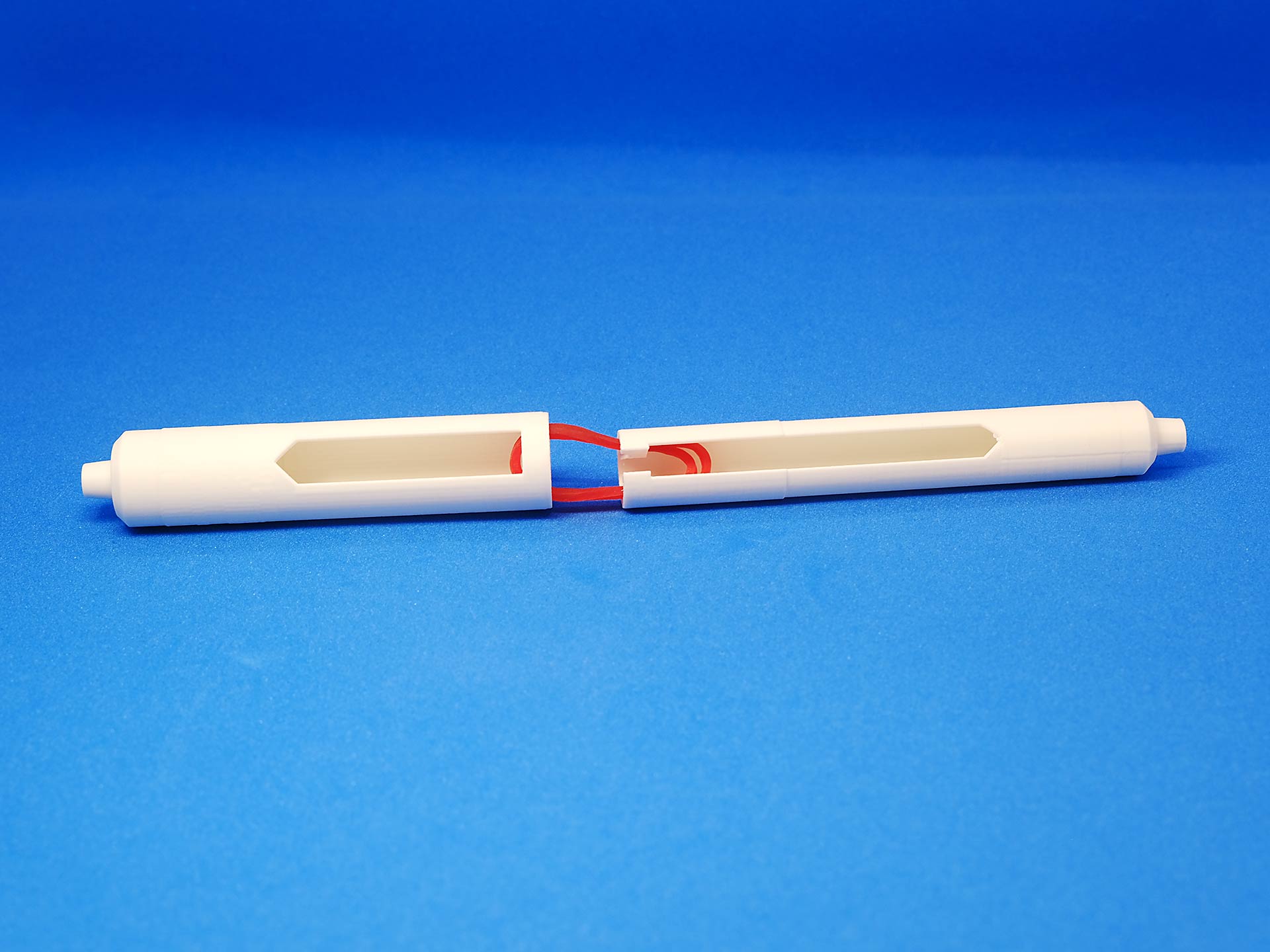 Low diameter toilet paper spindle, Rubber Band powered by msatbsx ...