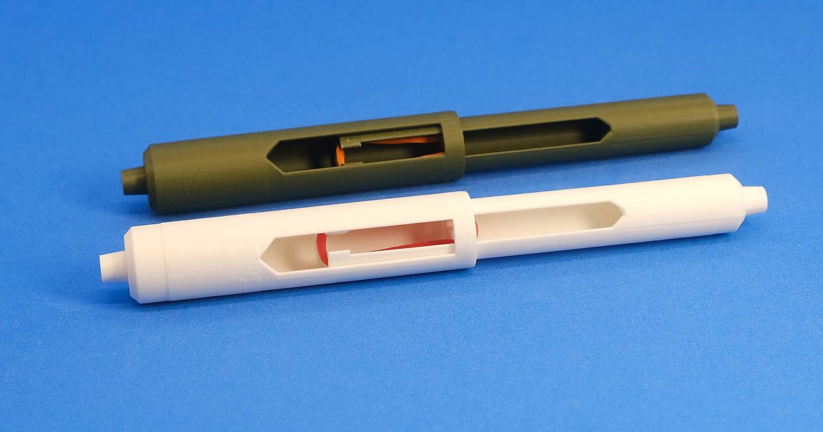 Low diameter toilet paper spindle, Rubber Band powered by msatbsx ...