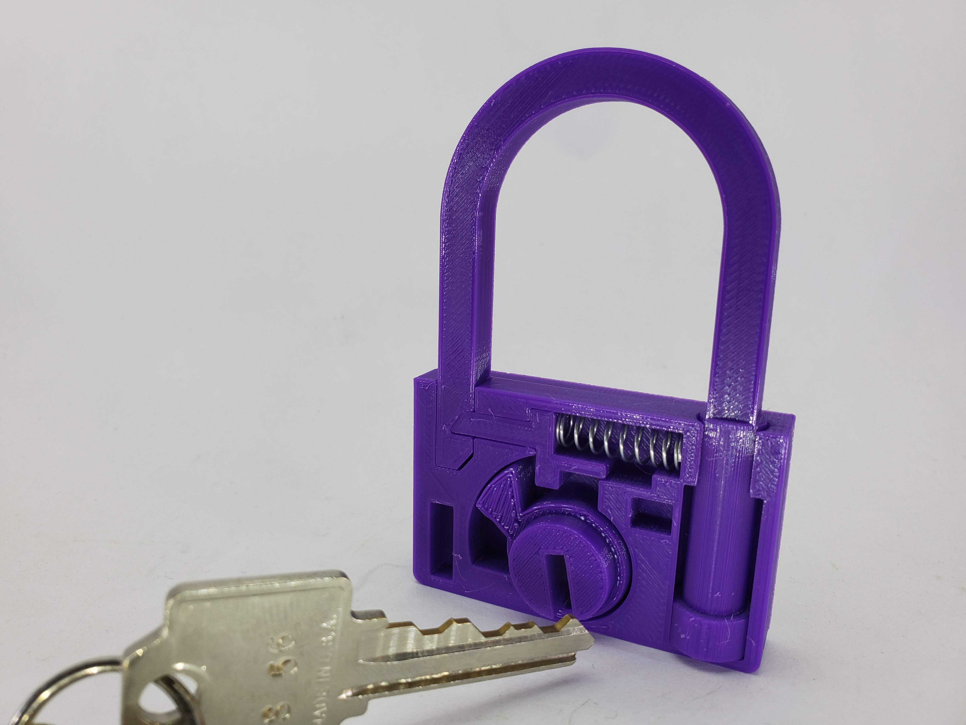 Kid's toy lock by Gophergames | Download free STL model | Printables.com