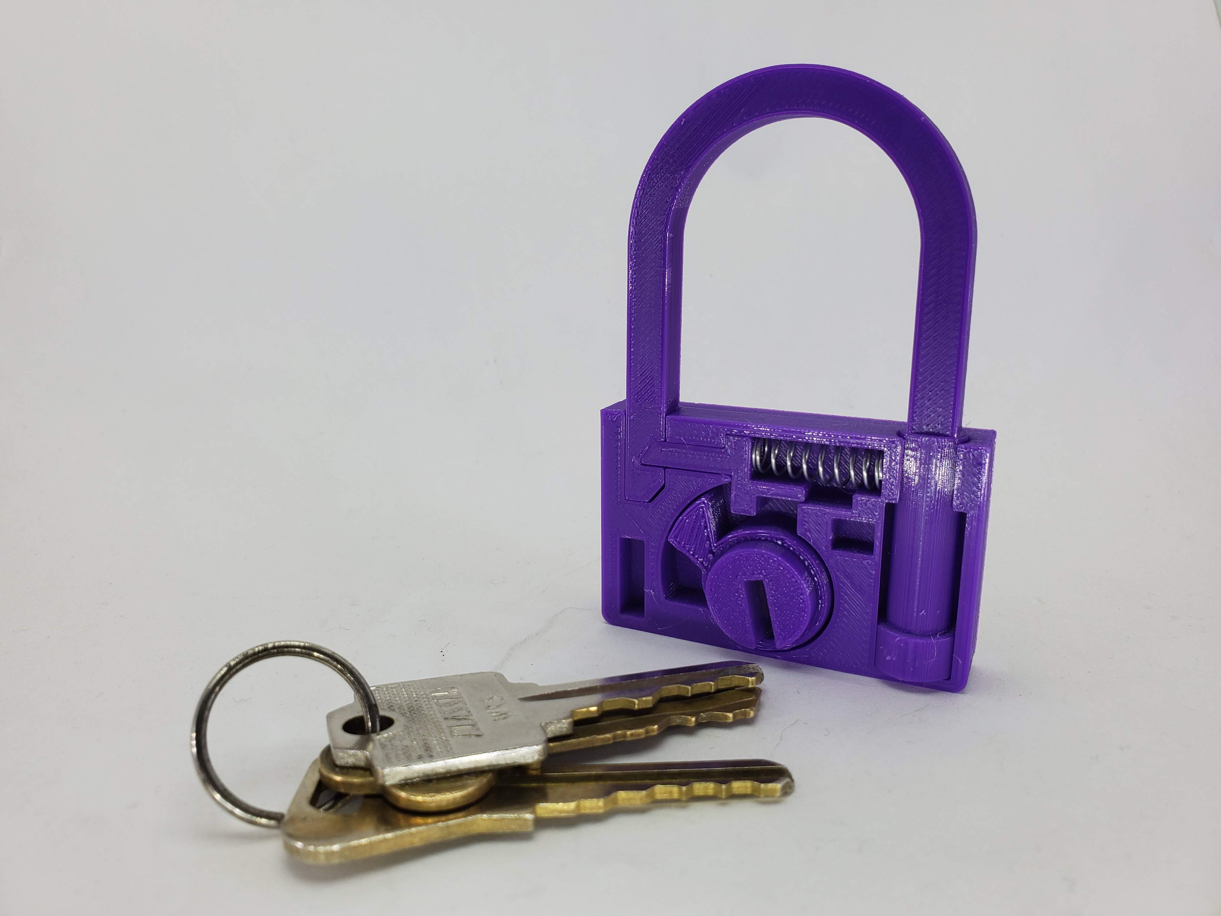 Kid's toy lock by Gophergames | Download free STL model | Printables.com