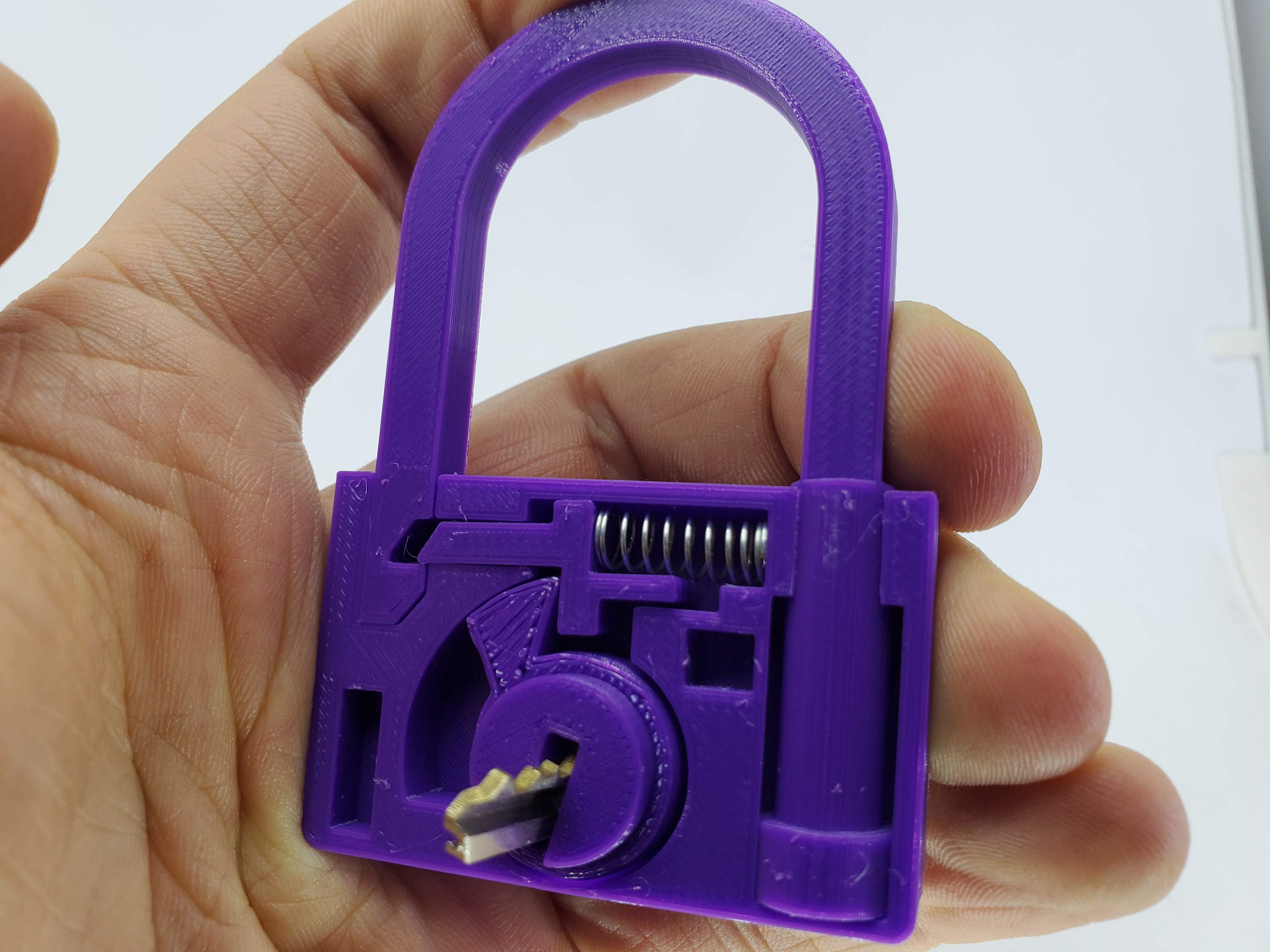 Kid's toy lock by Gophergames | Download free STL model | Printables.com