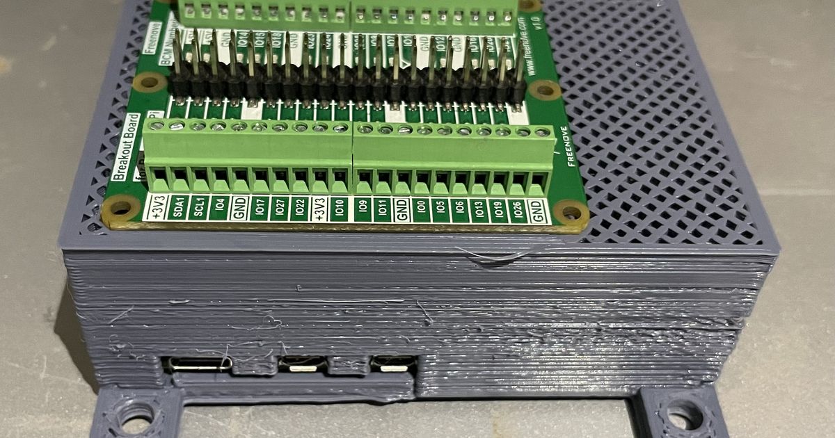 Raspberry Pi 5 Case by Fot717 | Download free STL model | Printables.com