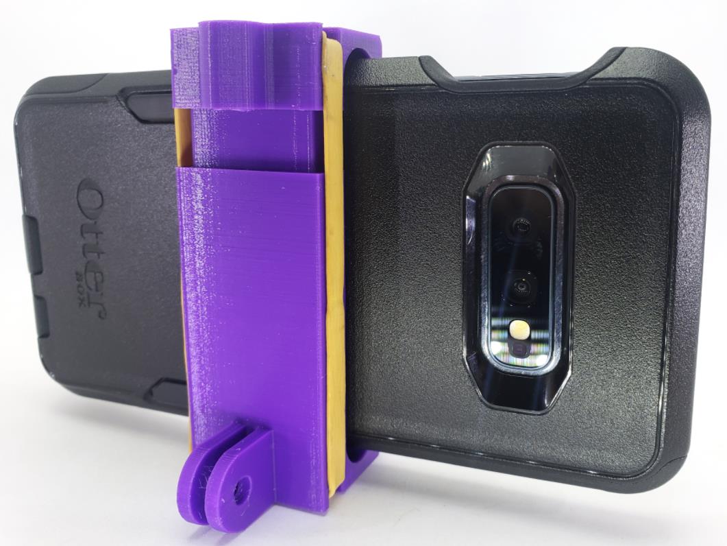 tripod / GoPro phone mount by Gophergames | Download free STL model ...