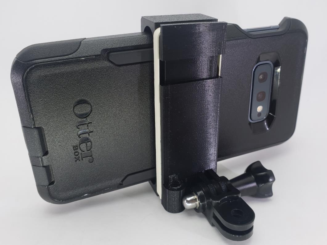 tripod / GoPro phone mount by Gophergames | Download free STL model ...
