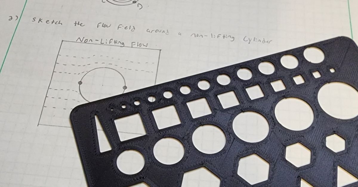 Engineering Drawing Template por Nick Rooney | Descargar modelo STL ...