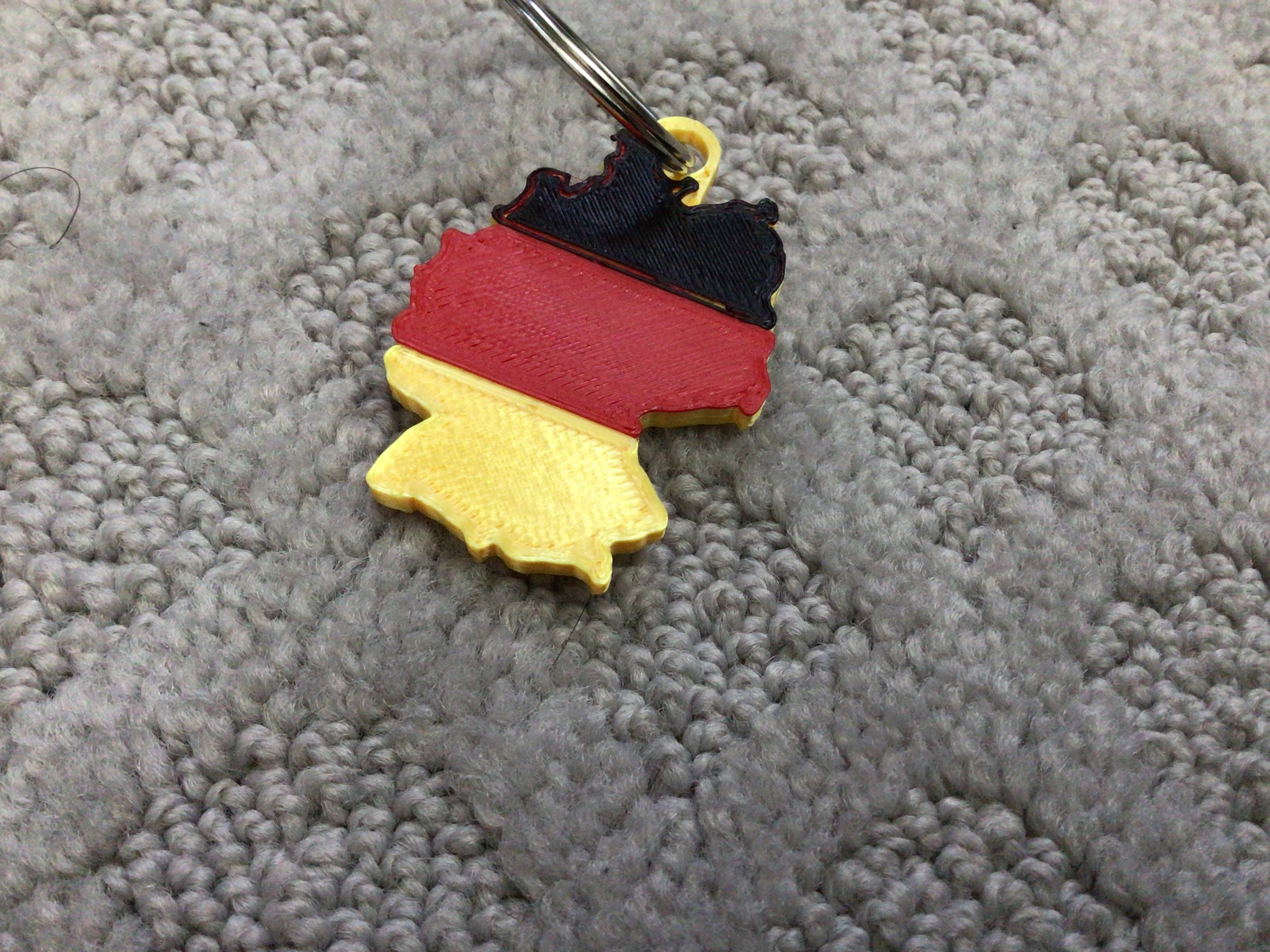 Germany Keychain by PALIprints3D | Download free STL model | Printables.com