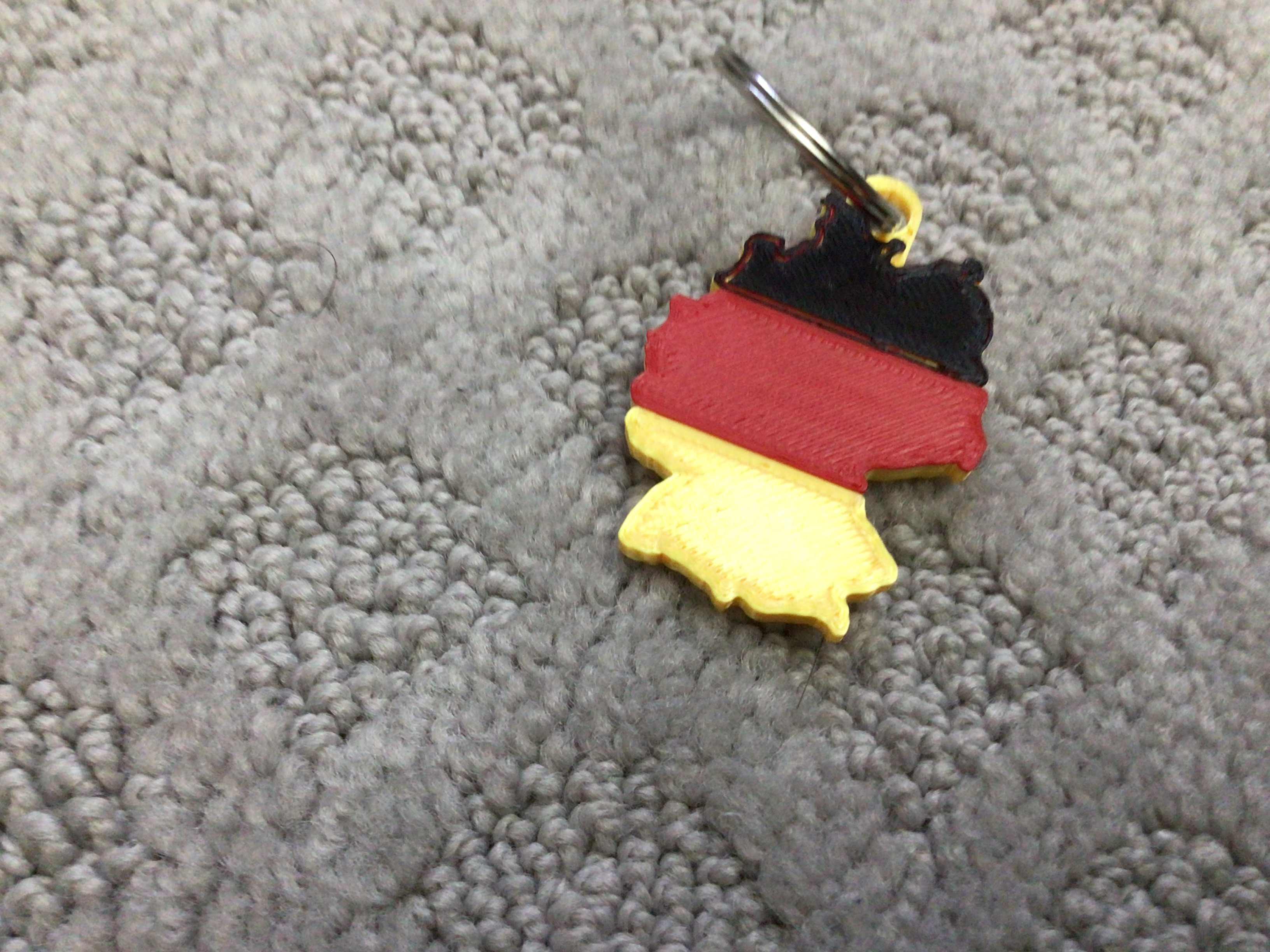 Germany Keychain by PALIprints3D | Download free STL model | Printables.com