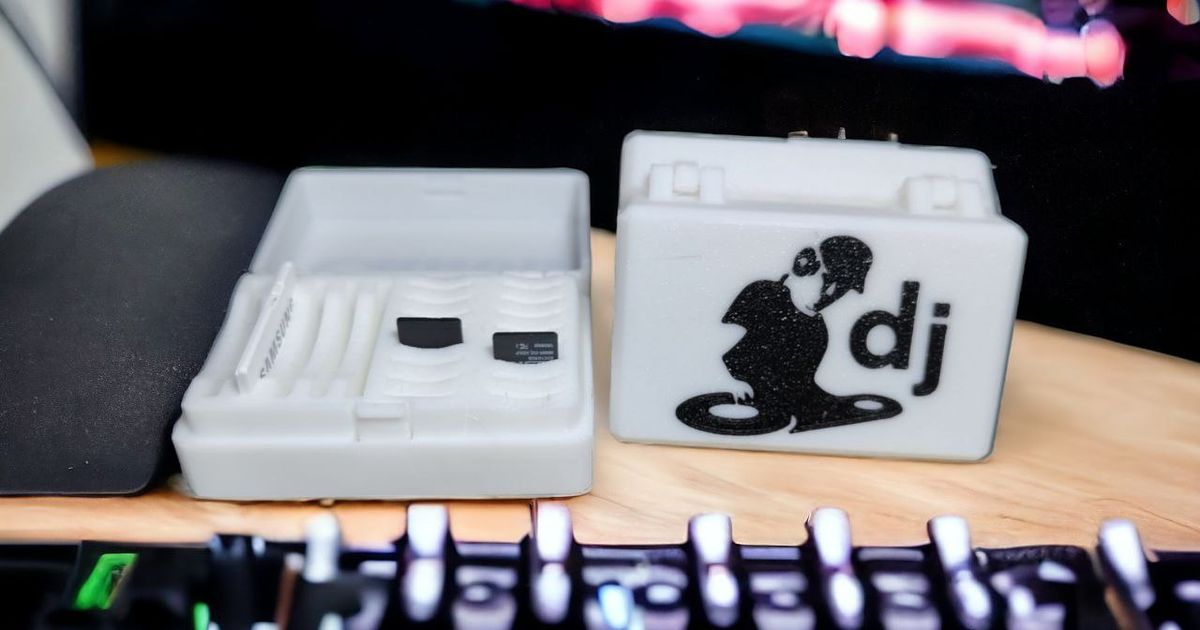 Sd Box Dj by virtuprinto | Download free STL model | Printables.com