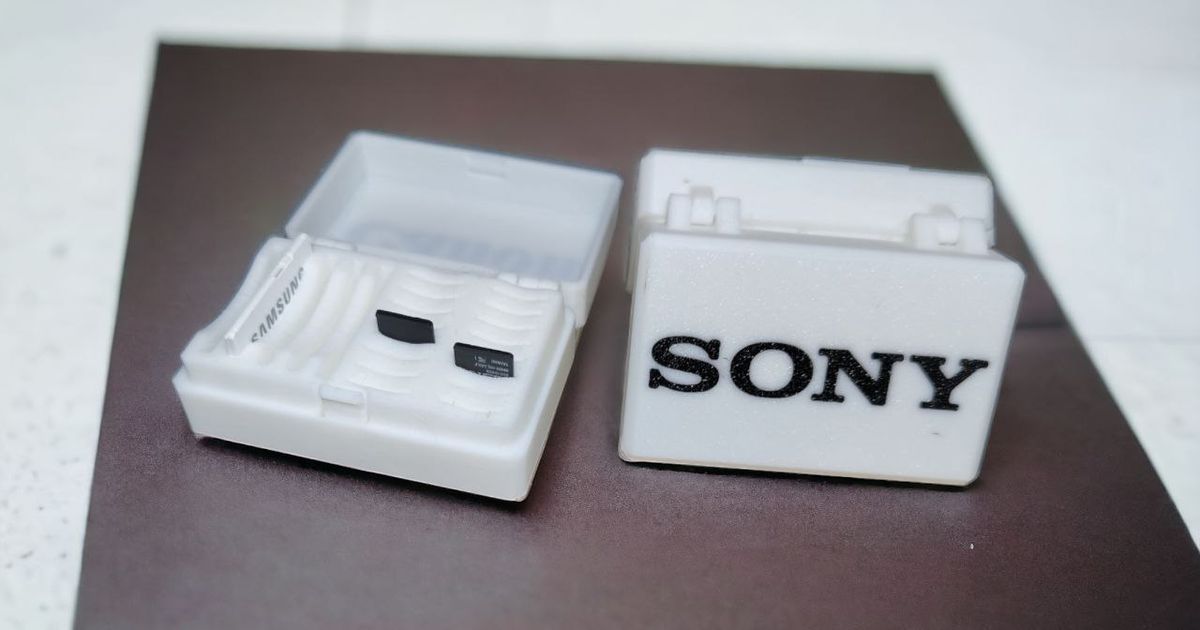 Sd Box Sony by virtuprinto | Download free STL model | Printables.com