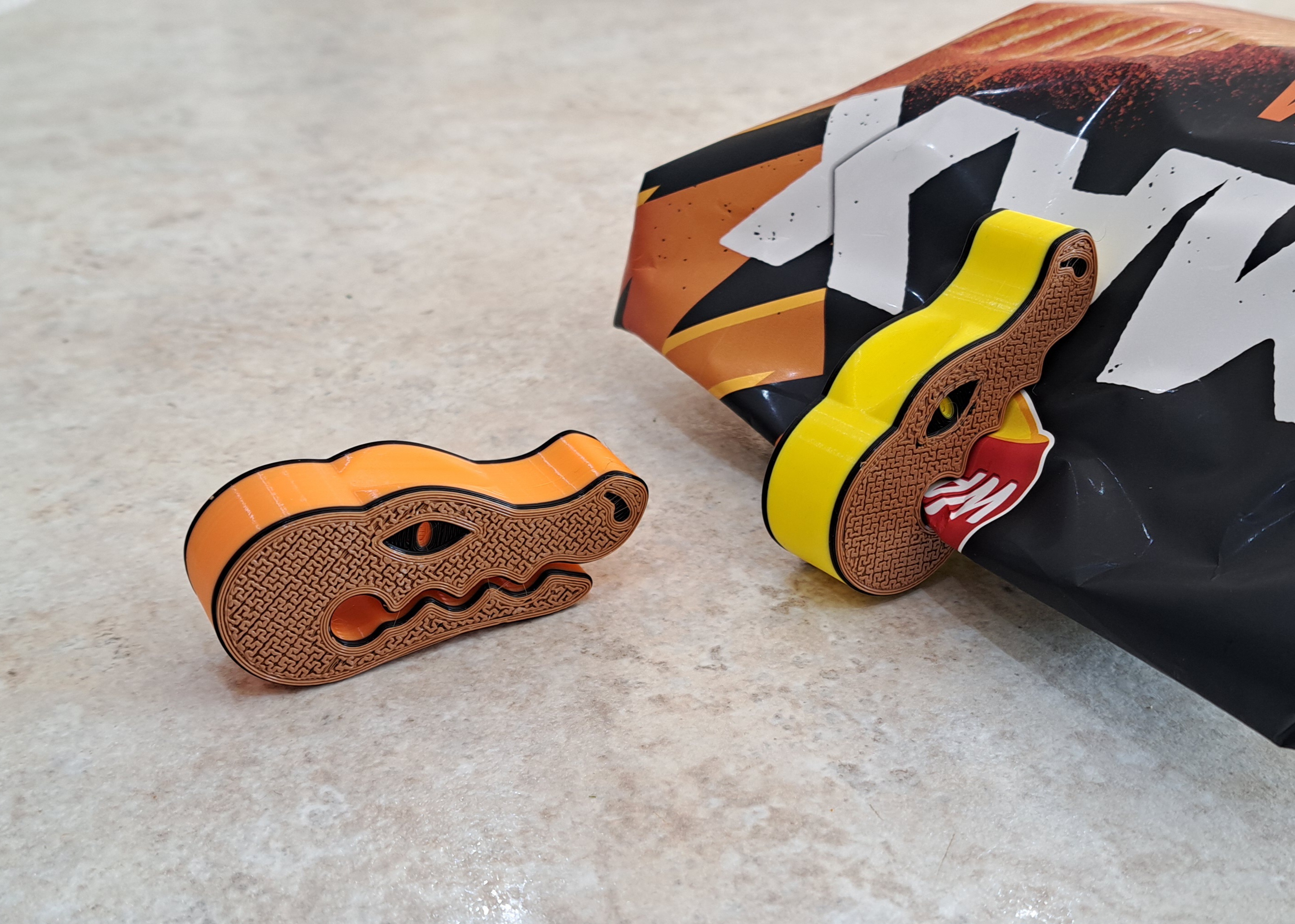 Chip Clip by SD-3D | Download free STL model | Printables.com