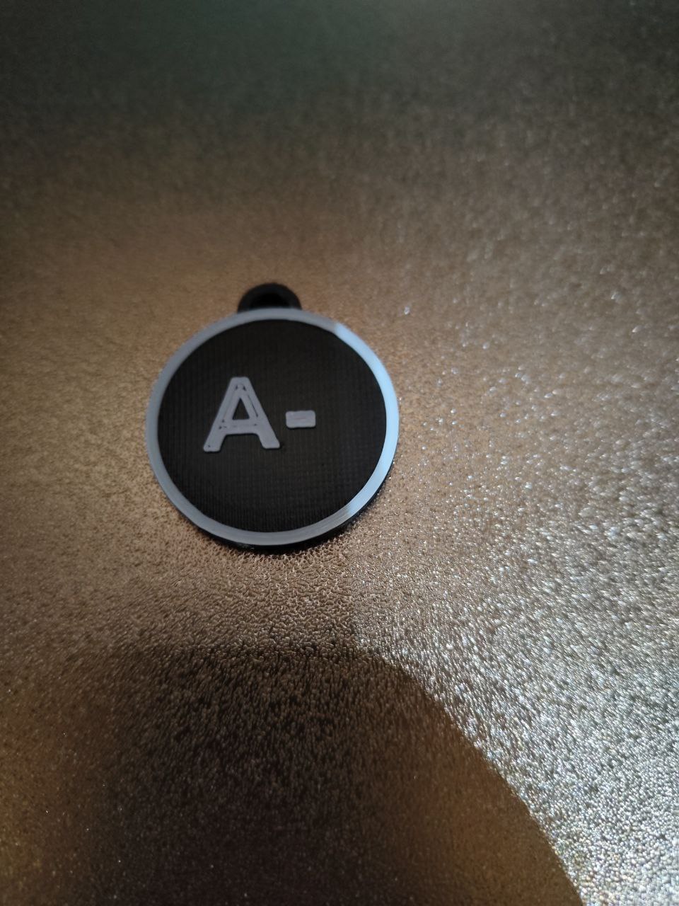 Keychain A- v.1 by 3d Rebels | Download free STL model | Printables.com