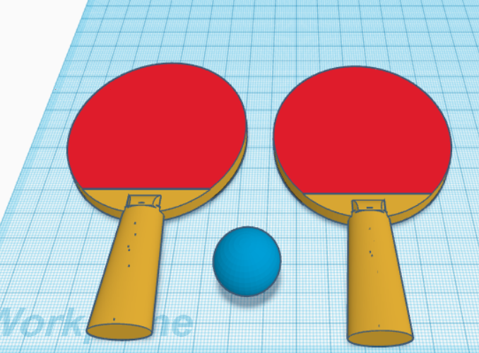 ping pong set by printer boy | Download free STL model | Printables.com
