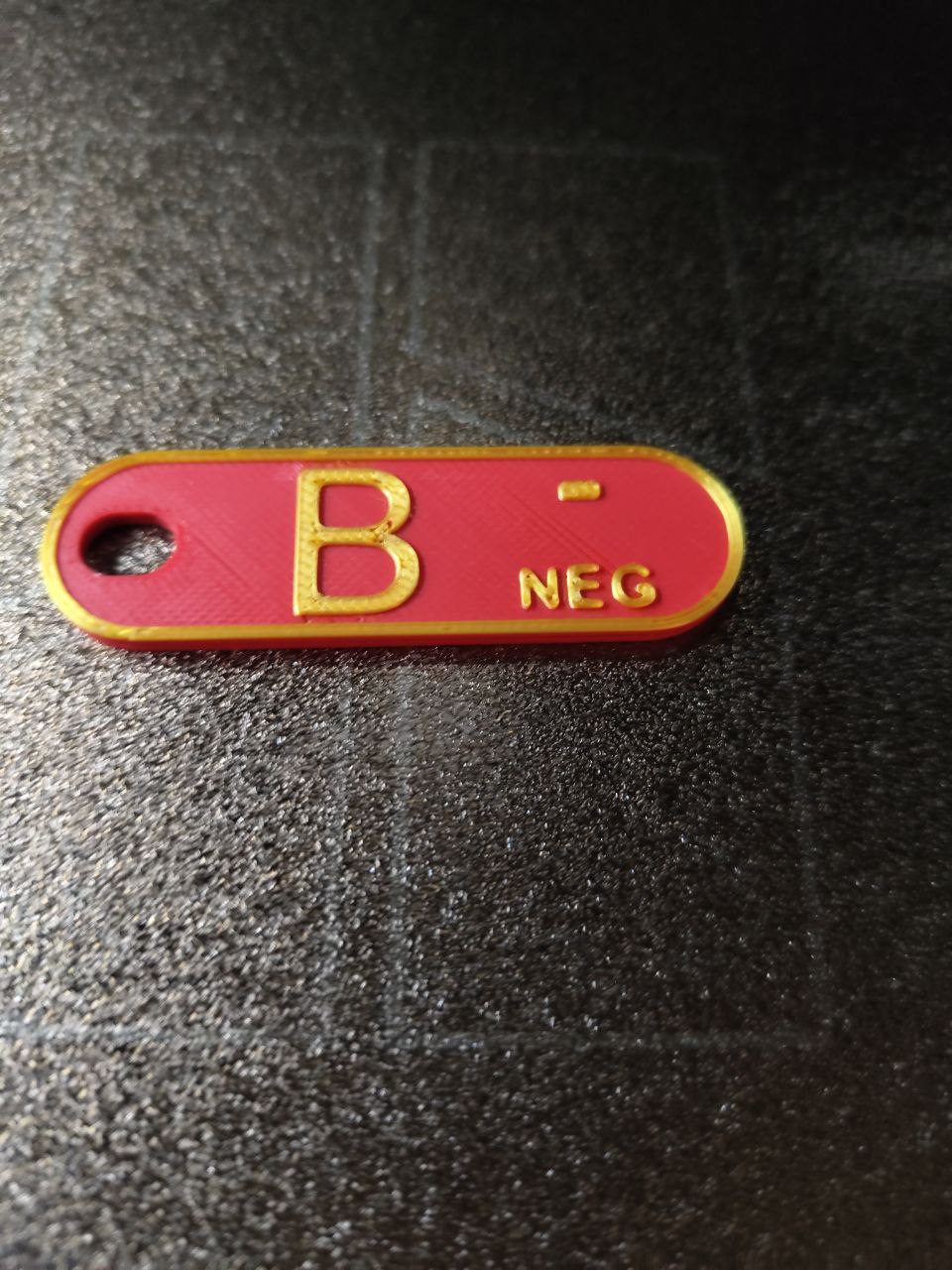 Keychain B- v.2 by 3d Rebels | Download free STL model | Printables.com