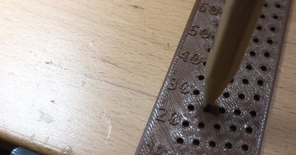 Tracer/compass ruler by A.S. Design | Download free STL model ...