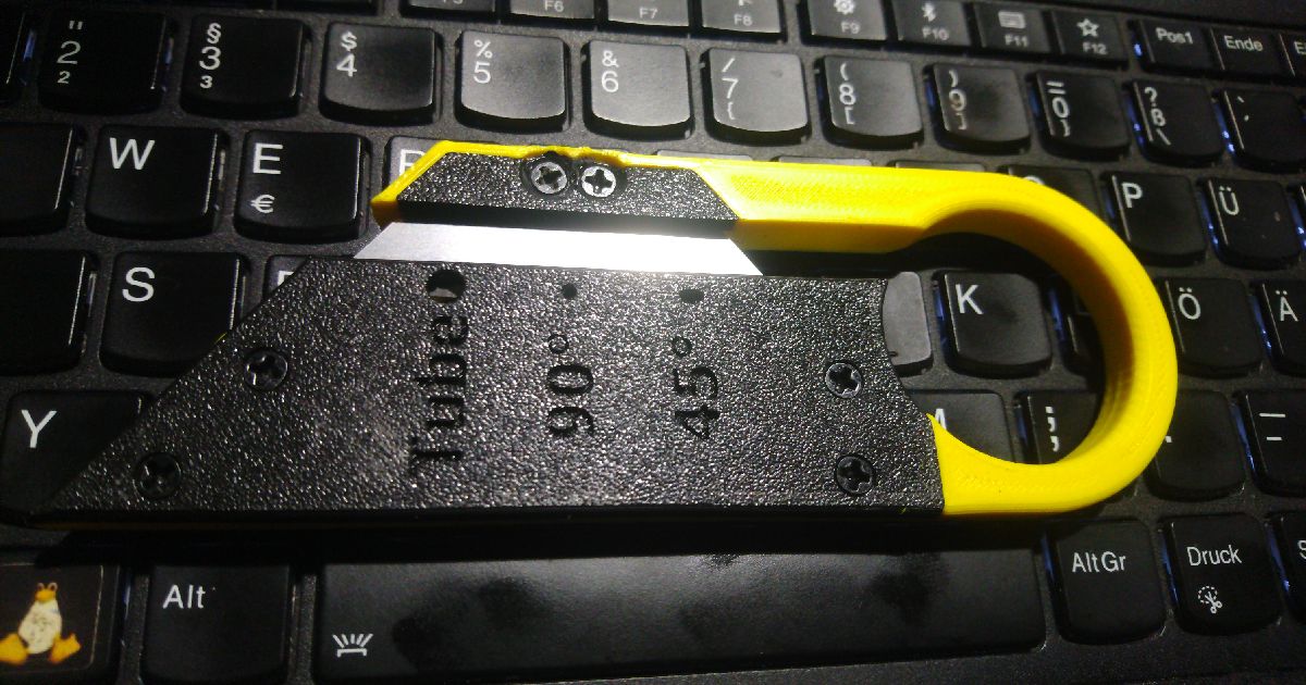 Safety Filament + Tube Cutter by timmyneun | Download free STL model ...