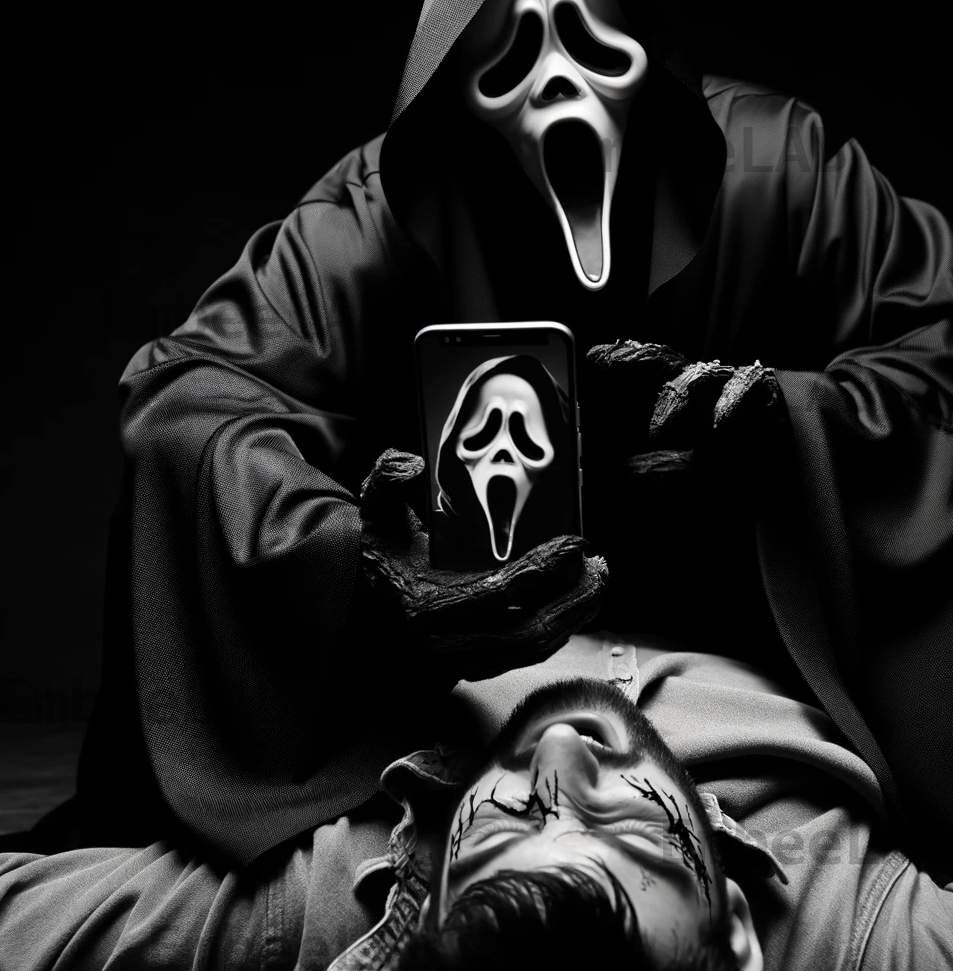 Hueforge - Ghostface Selfie with Glowing Mask por EmbeeLAB | Descargar ...