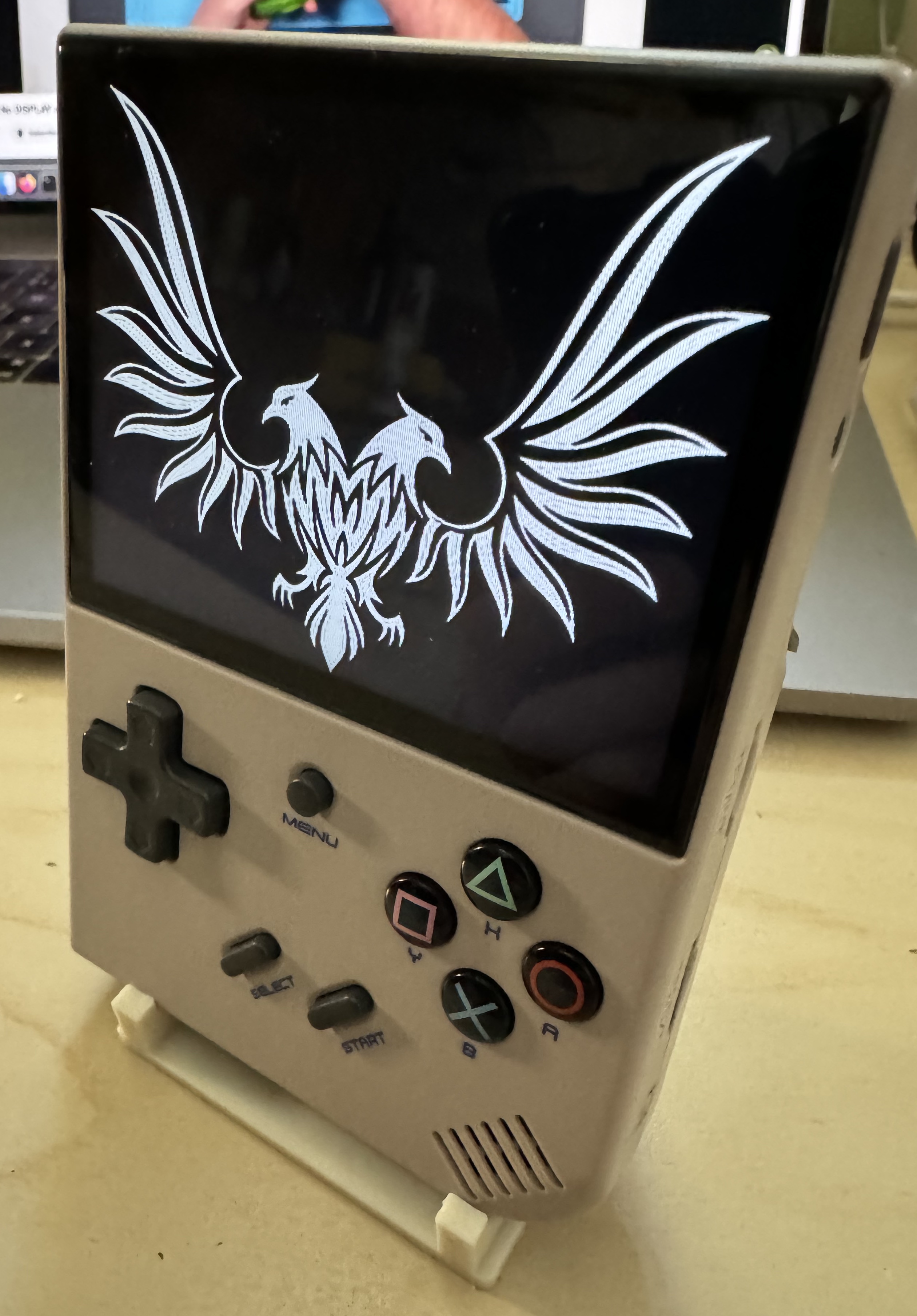 RG35XX Plus / RGB 30 Display Stand by Rik Kershaw-Moore | Download free ...