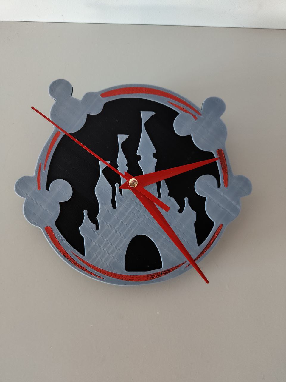 Clock Disneyland Castle by virtuprinto | Download free STL model ...