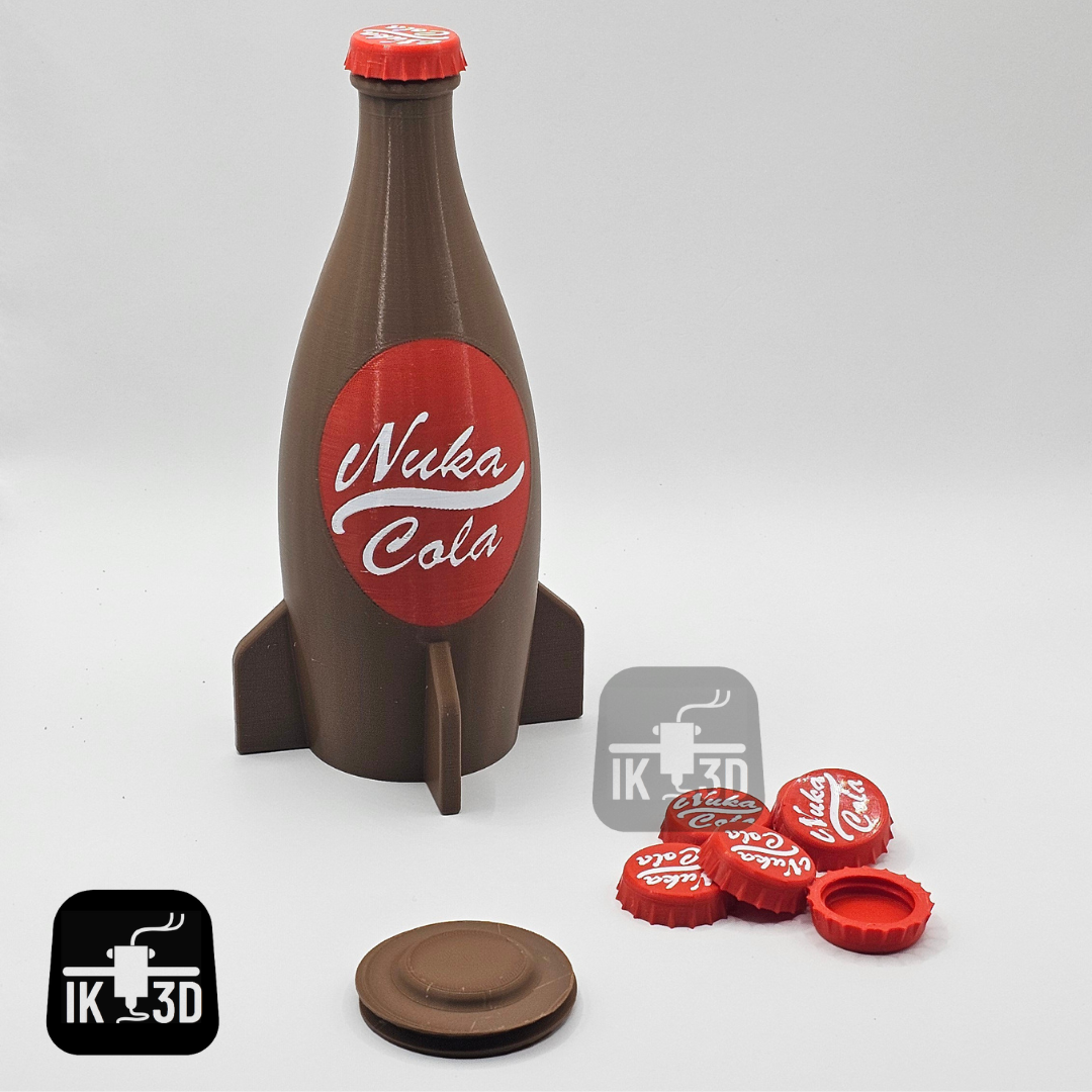 Nuka Cola Bottle + Stash + Money Box / 3MF Included / No Supports by ...