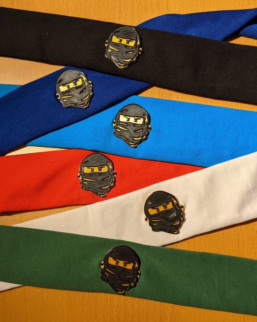 Ninjago - headband emblem by Thrwld | Download free STL model ...
