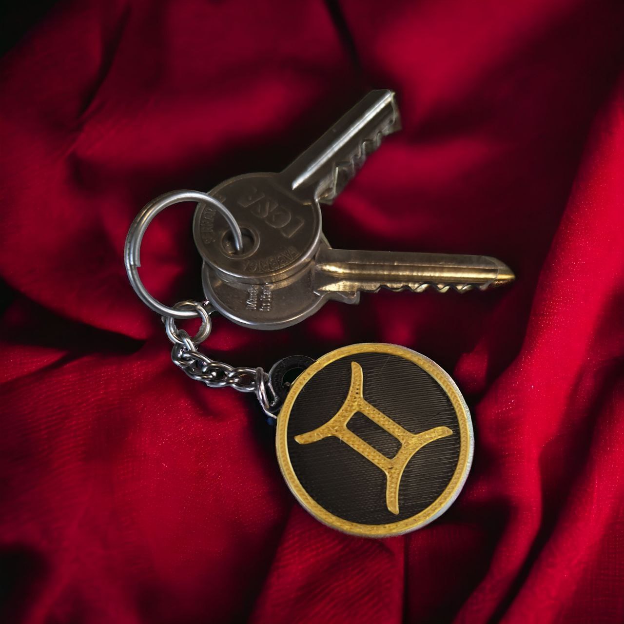Keychain Gemini by virtuprinto | Download free STL model | Printables.com