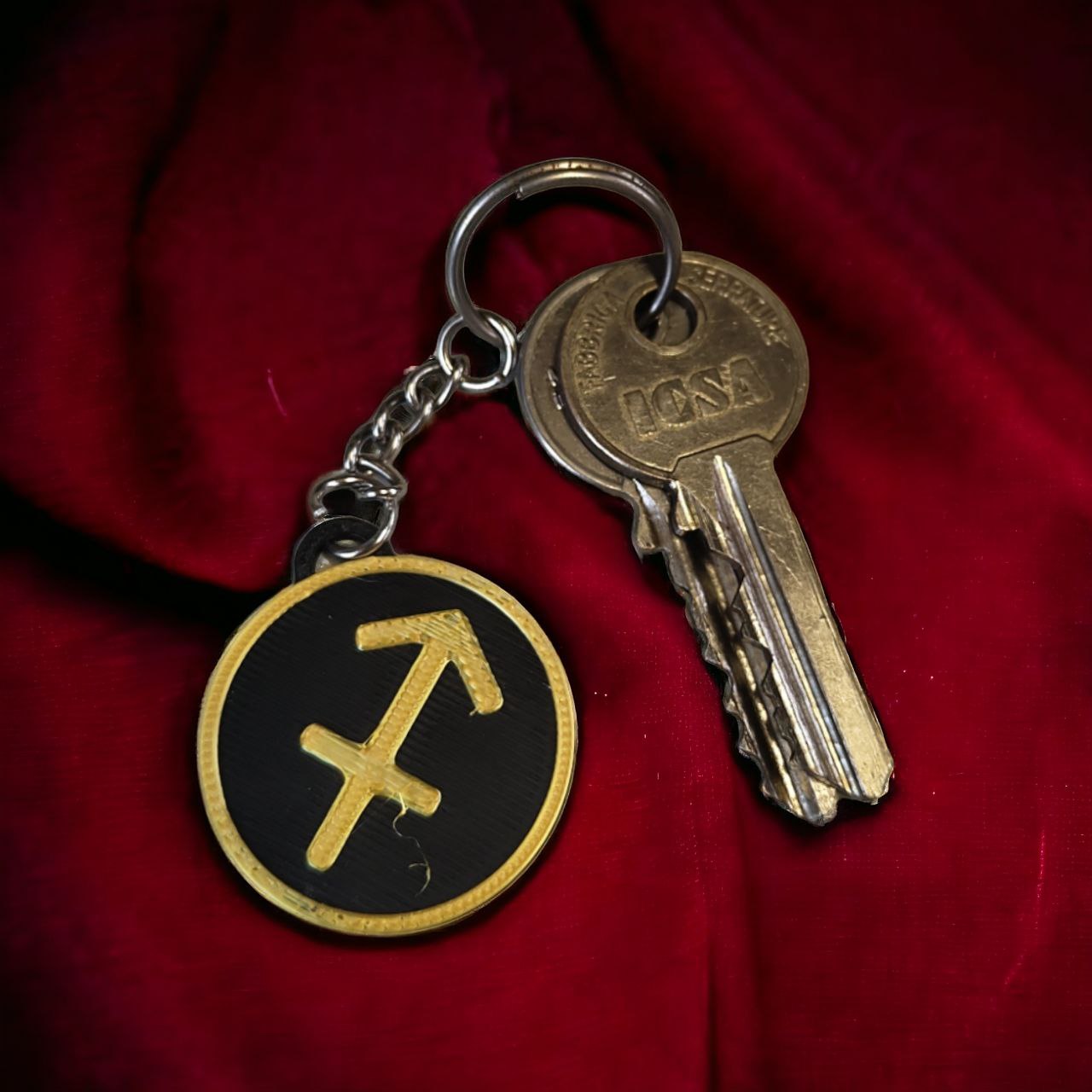 Keychain Sagittarius by virtuprinto | Download free STL model ...