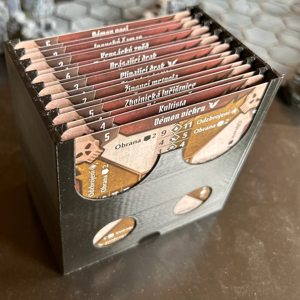 Gloomhaven monster cards organizer by Milan Pastor | Download free STL ...