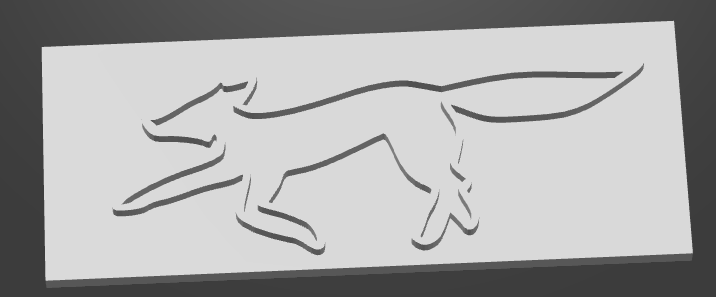 Fox Stamp by Dazza | Download free STL model | Printables.com