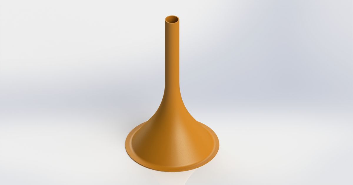 Oil funnel by GeorgeV | Download free STL model | Printables.com