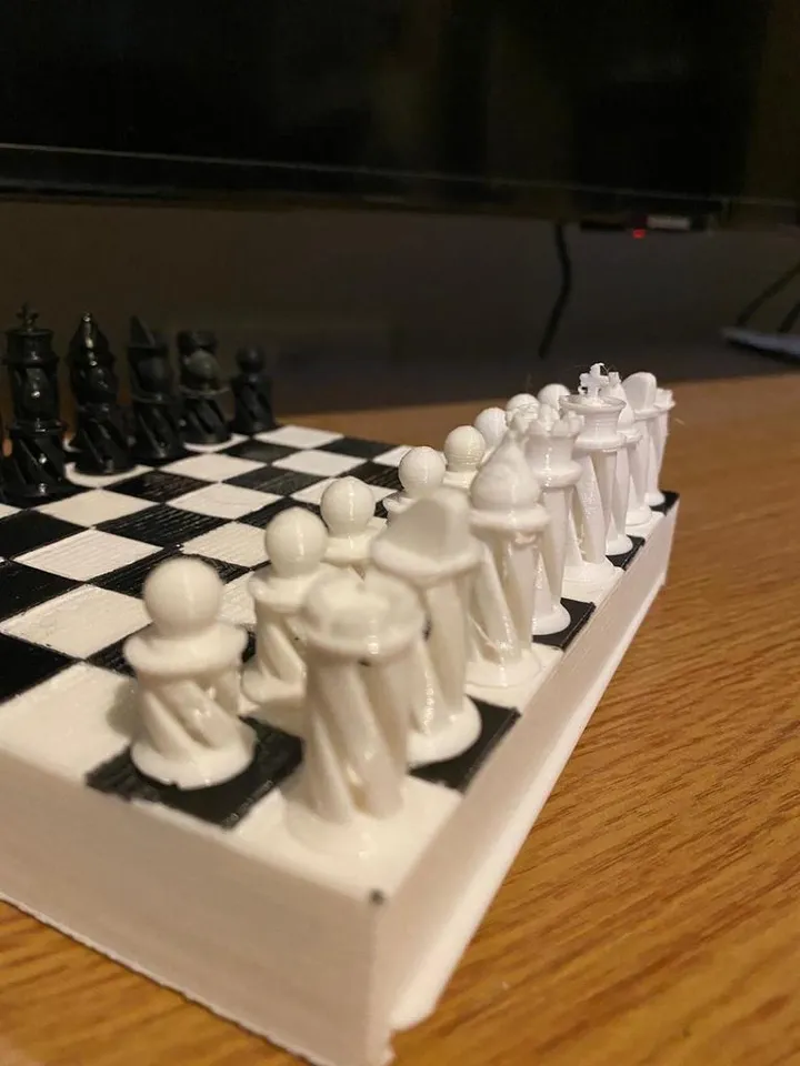 Mini Chess by Arminius3Dprint | Download free STL model | Printables.com