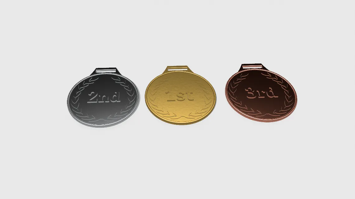 Medals by ollie mills | Download free STL model | Printables.com