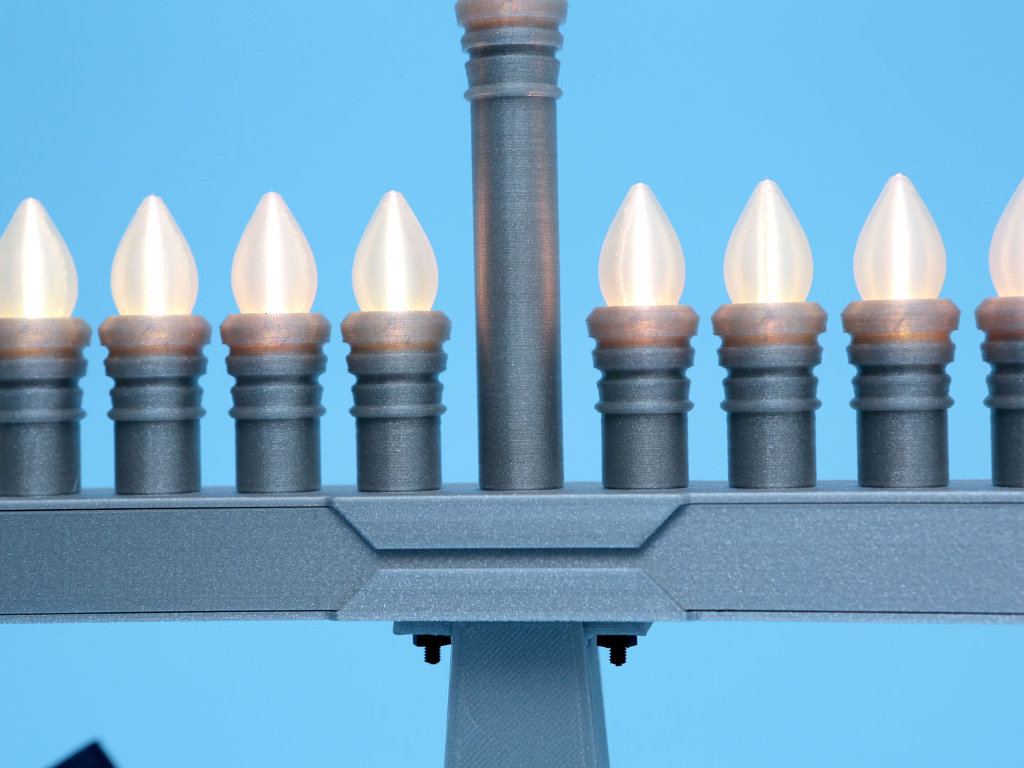 NeoPixel LED Menorah by Adafruit | Download free STL model | Printables.com