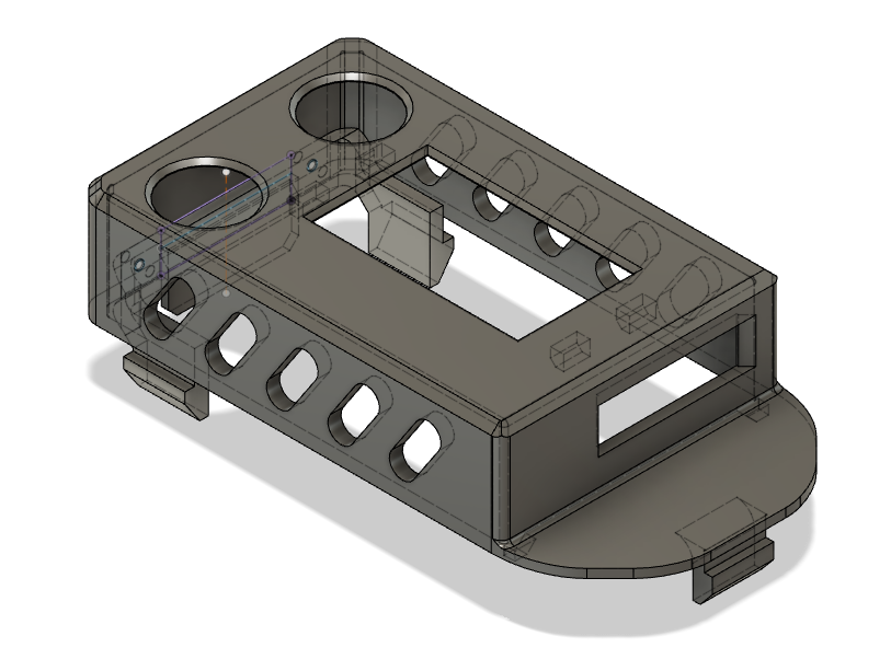 Analog VRX box for DJI FPV goggles by qczek | Download free STL model ...
