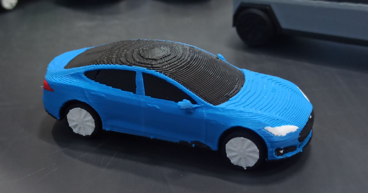 Tesla model S Kit Card by Jerryie | Download free STL model ...