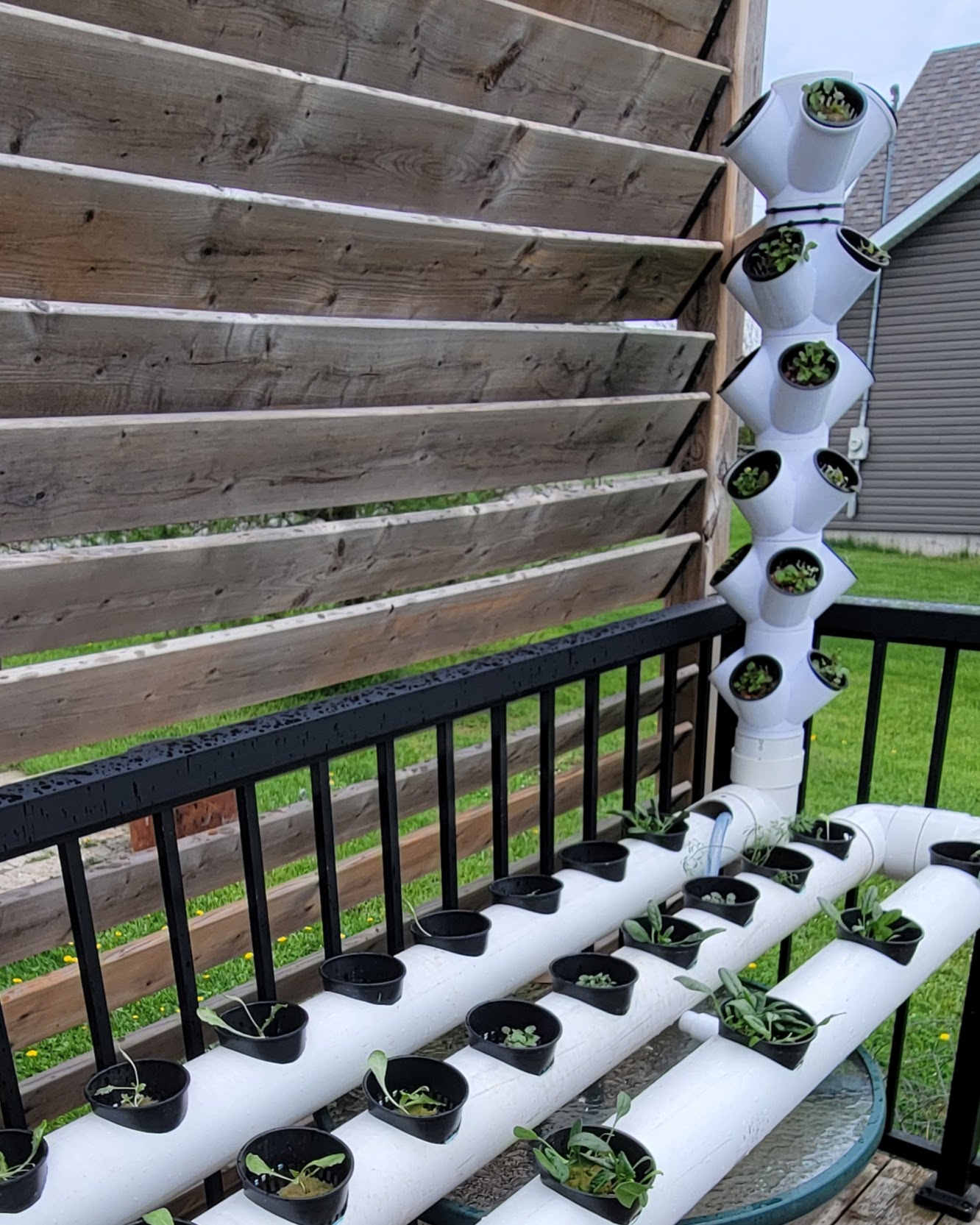 Stackable Hydroponic Tower with 4 Openings by Webbez | Download free ...
