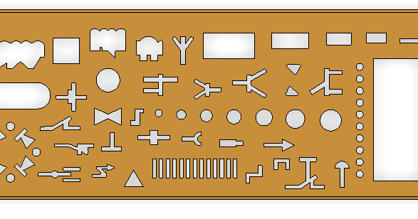 Drawing Template electrical by 3D Rejsen | Download free STL model ...