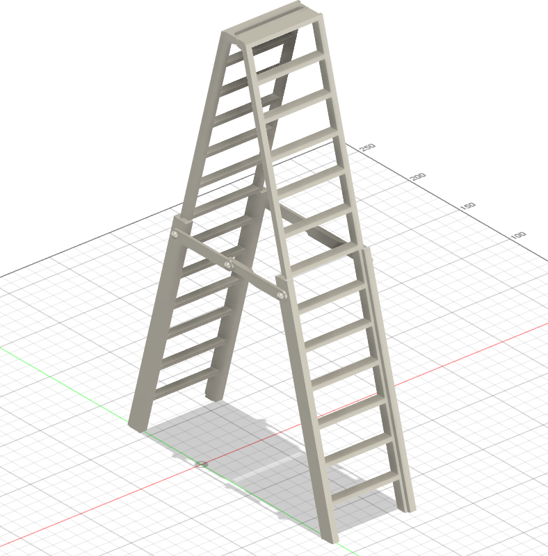 Folding Ladders for WWE / AEW Action Figures by Kyrillian | Download ...
