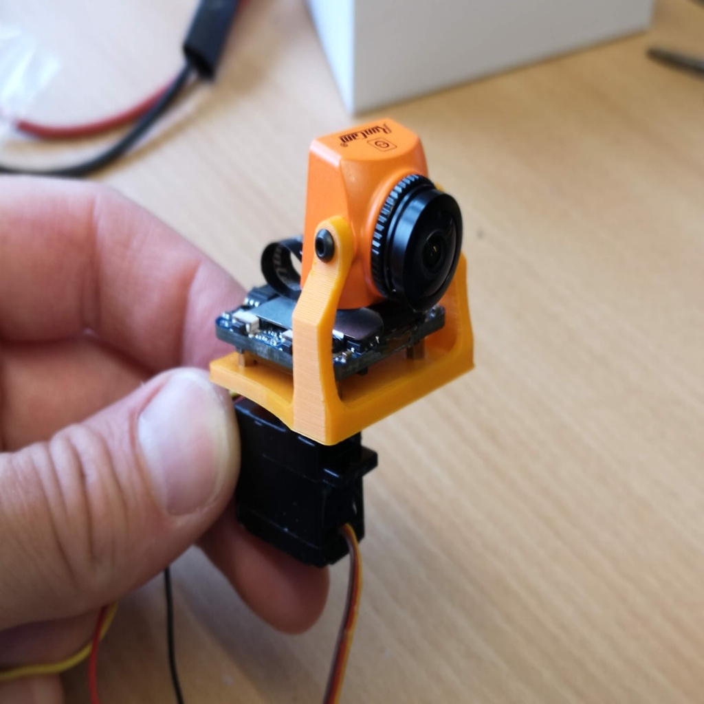 Runcam split mini pan mount by qczek | Download free STL model ...