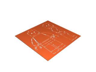 Lego Figure Drawing template by R.deBrouwer | Download free STL model ...