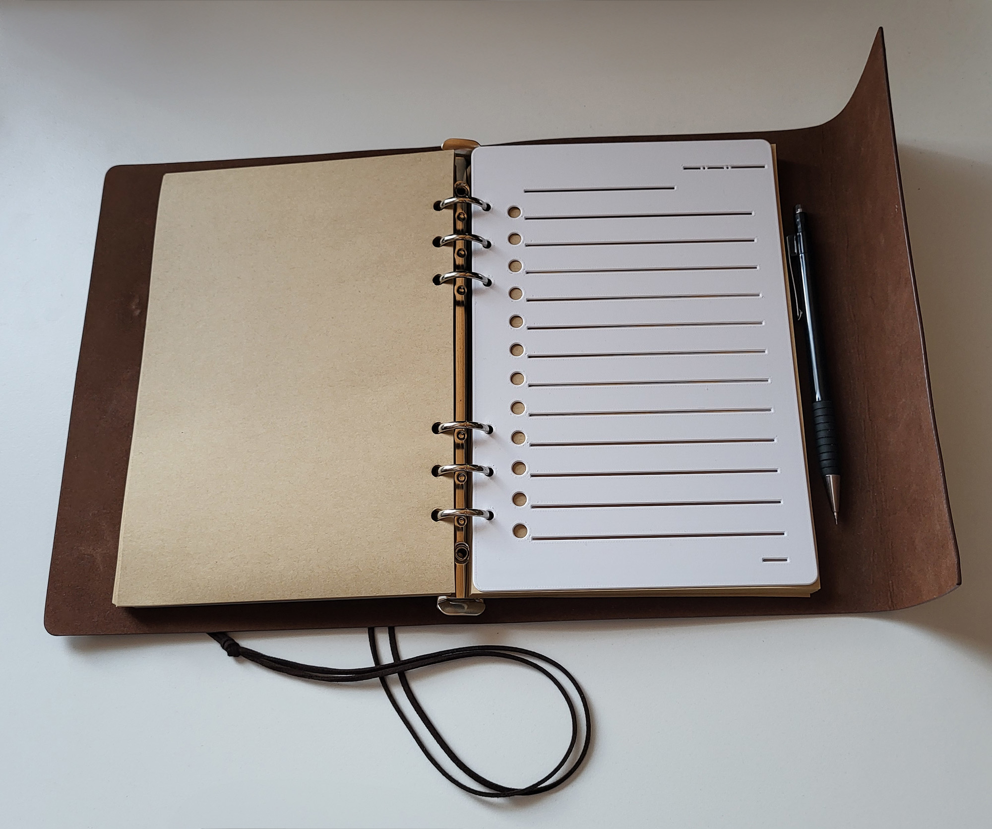 Notes Template for A5 Notebooks with 6 ring binder par Klaus ...
