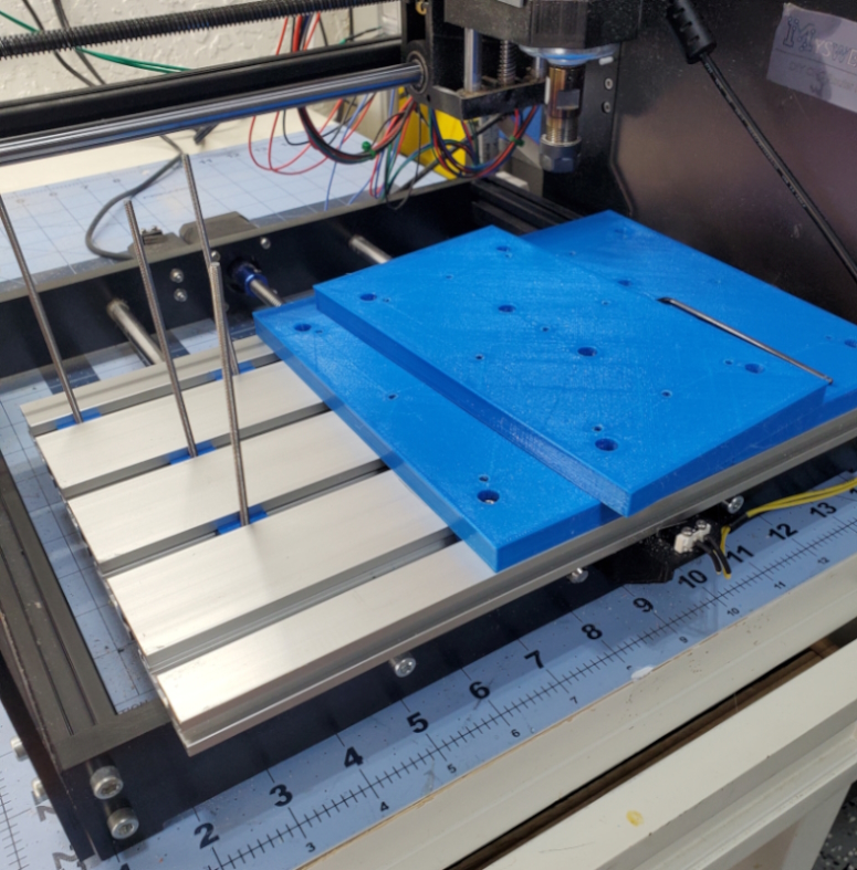 Spoilboard for 3018 CNC Mill by allardjd | Download free STL model ...