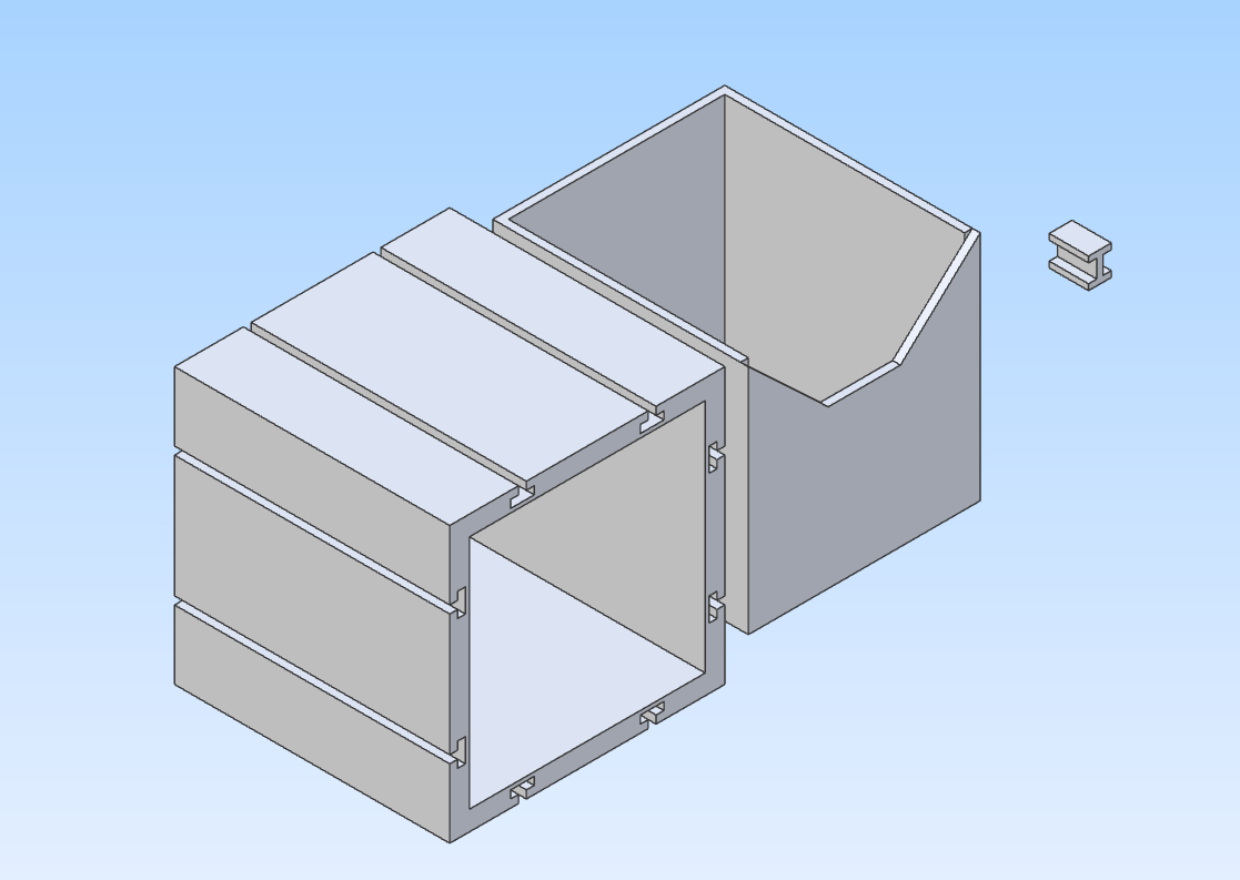 Stackable Cube Storage by gerfz | Download free STL model | Printables.com