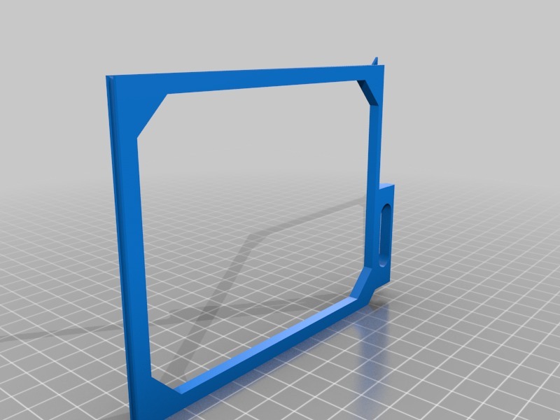 Moxon Antenna Frame (LRS 433MHz) by qczek | Download free STL model ...